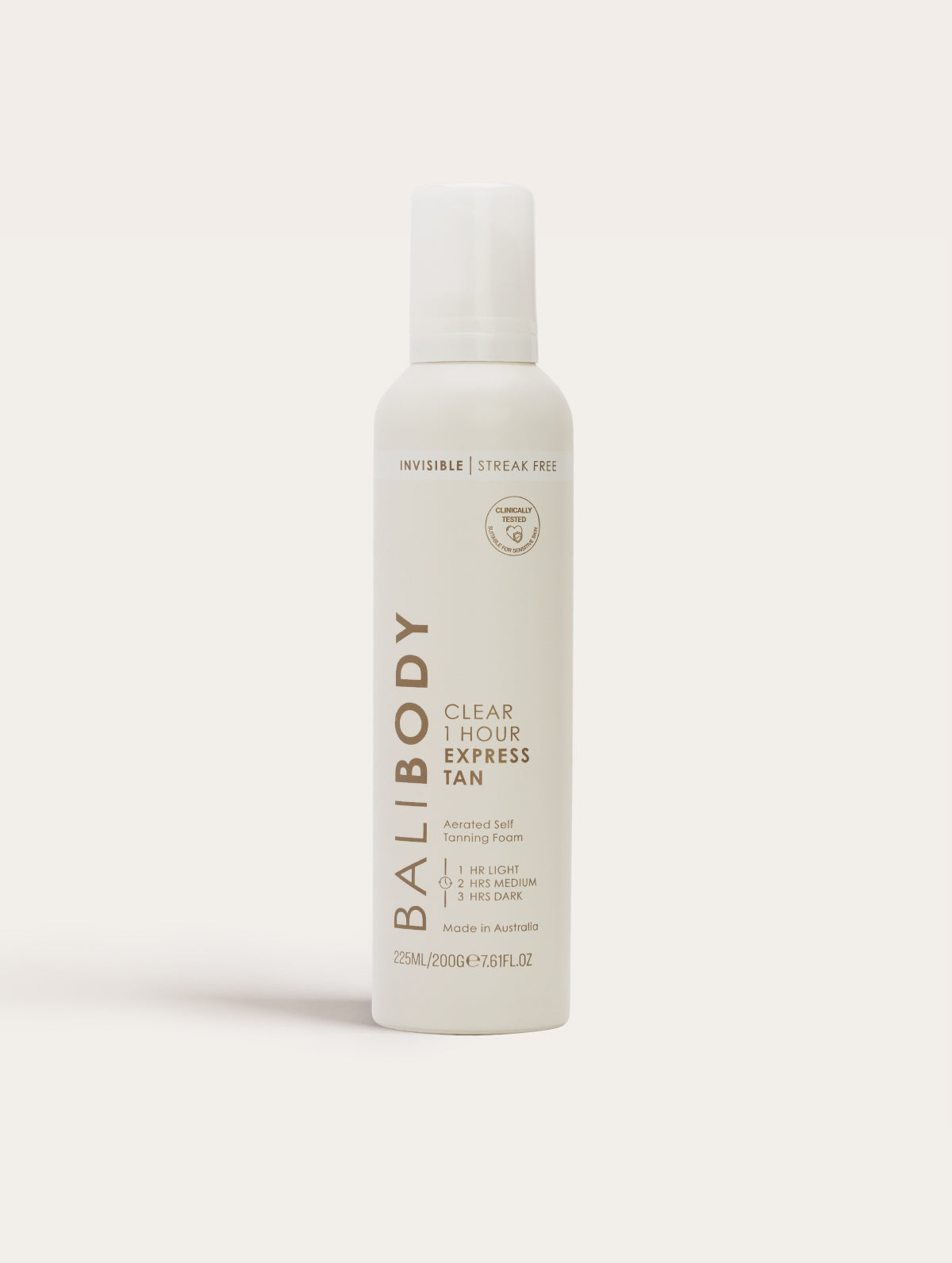 Clear 1 Hour Express Self Tan - Zero-Transfer - Bali Body AU